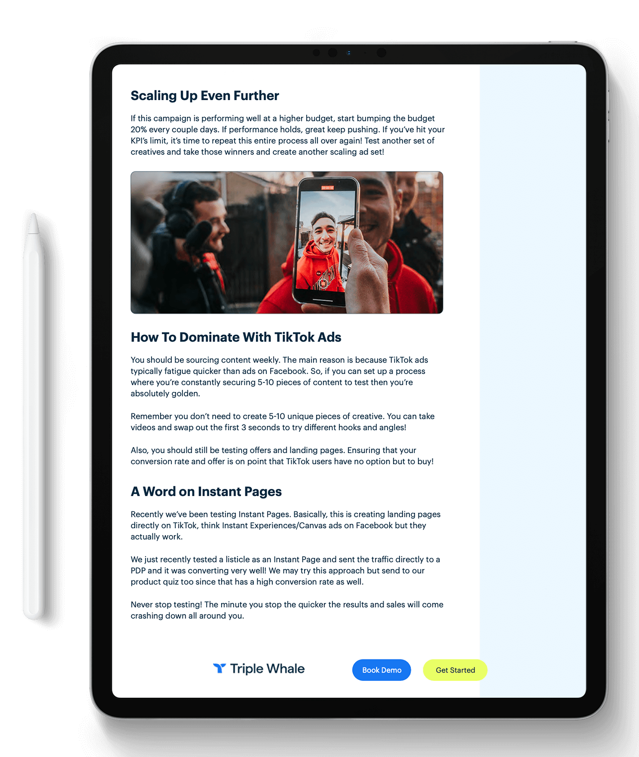 How to Supercharge your Ecommerce Business with TikTok Ads | Triple Whale